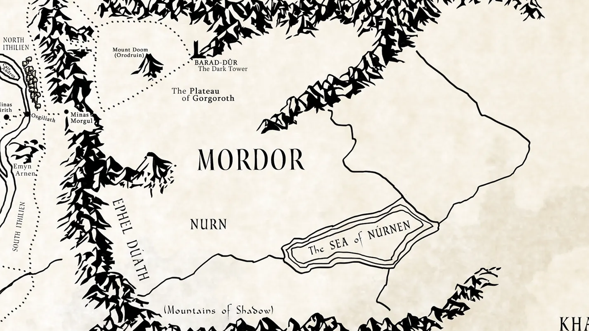 The Hobbit Map Middle Earth Tolkien The Hobbit Map The Hobbit