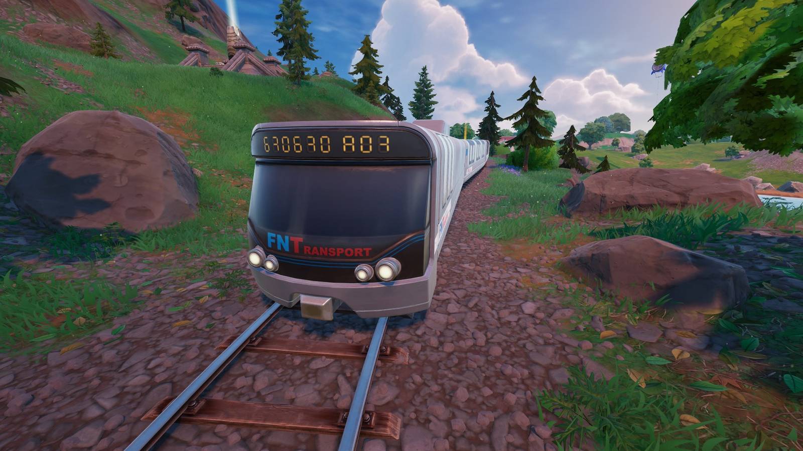 How to complete a Train Heist in Fortnite