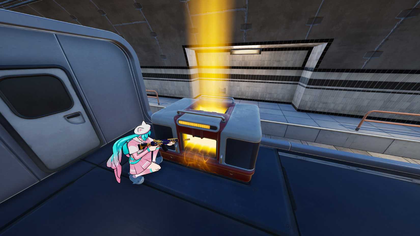 How to complete a Train Heist in Fortnite