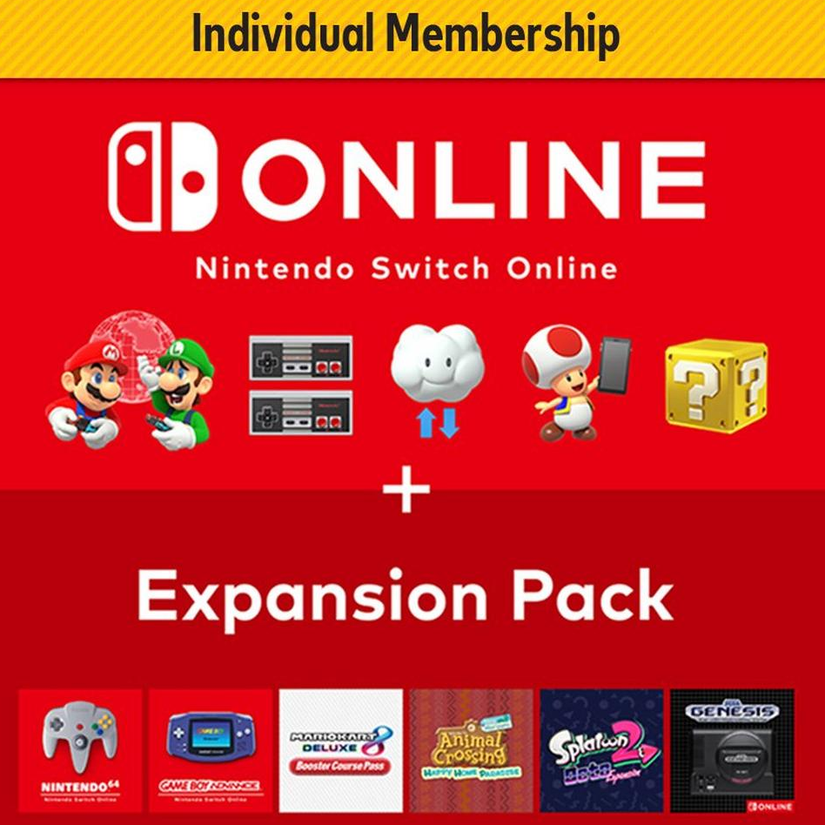 Here’s what you get with Nintendo Switch Online + Expansion Pack
