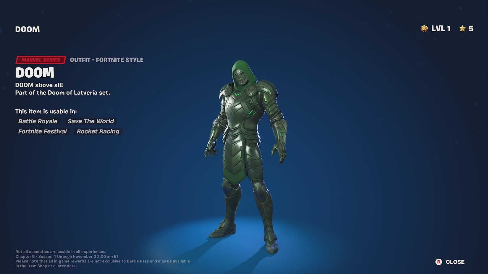 How to get Doom in Fortnite