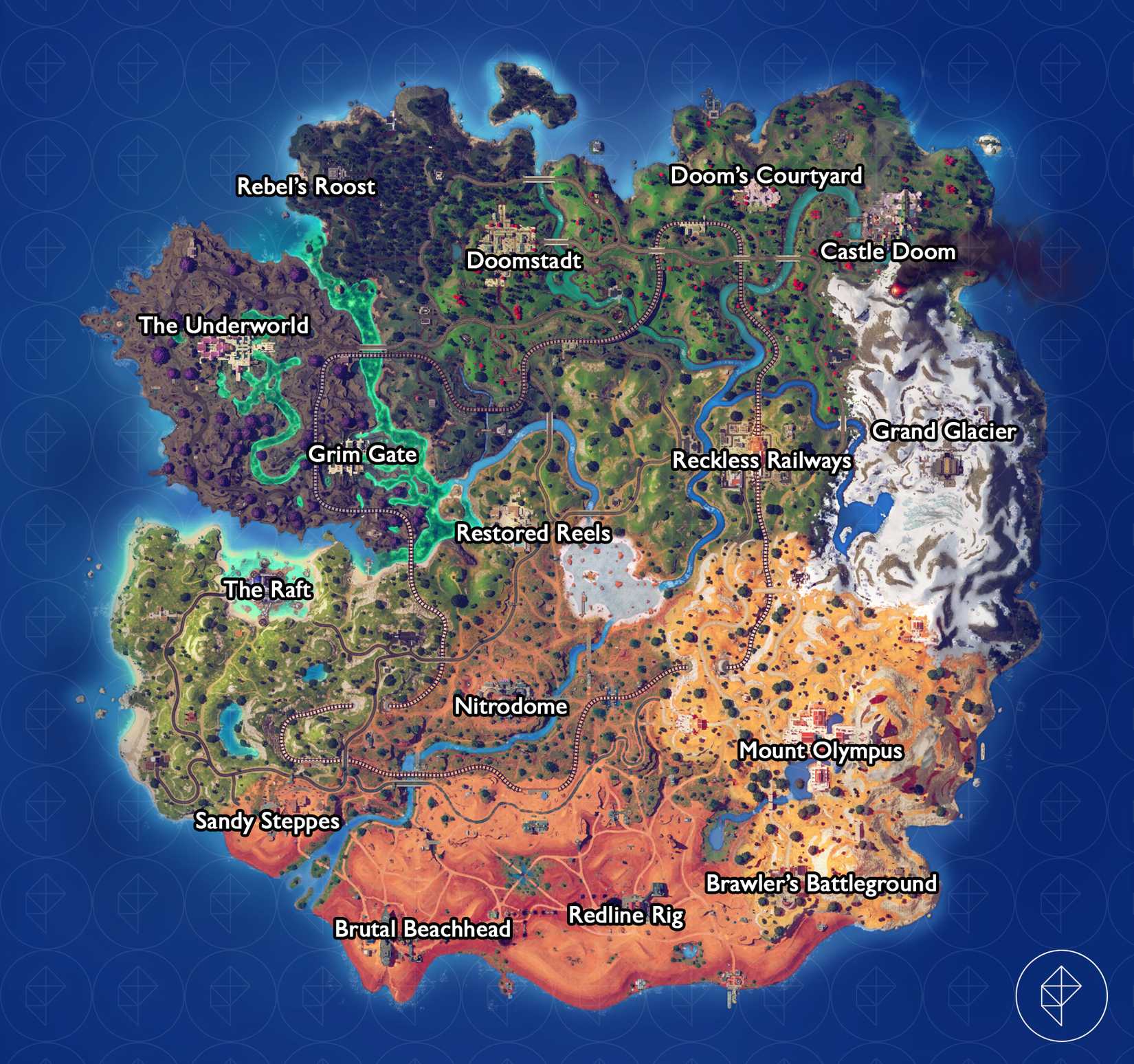 Fortnite Chapter 5 Season 4 new map and weapon loot pool changes