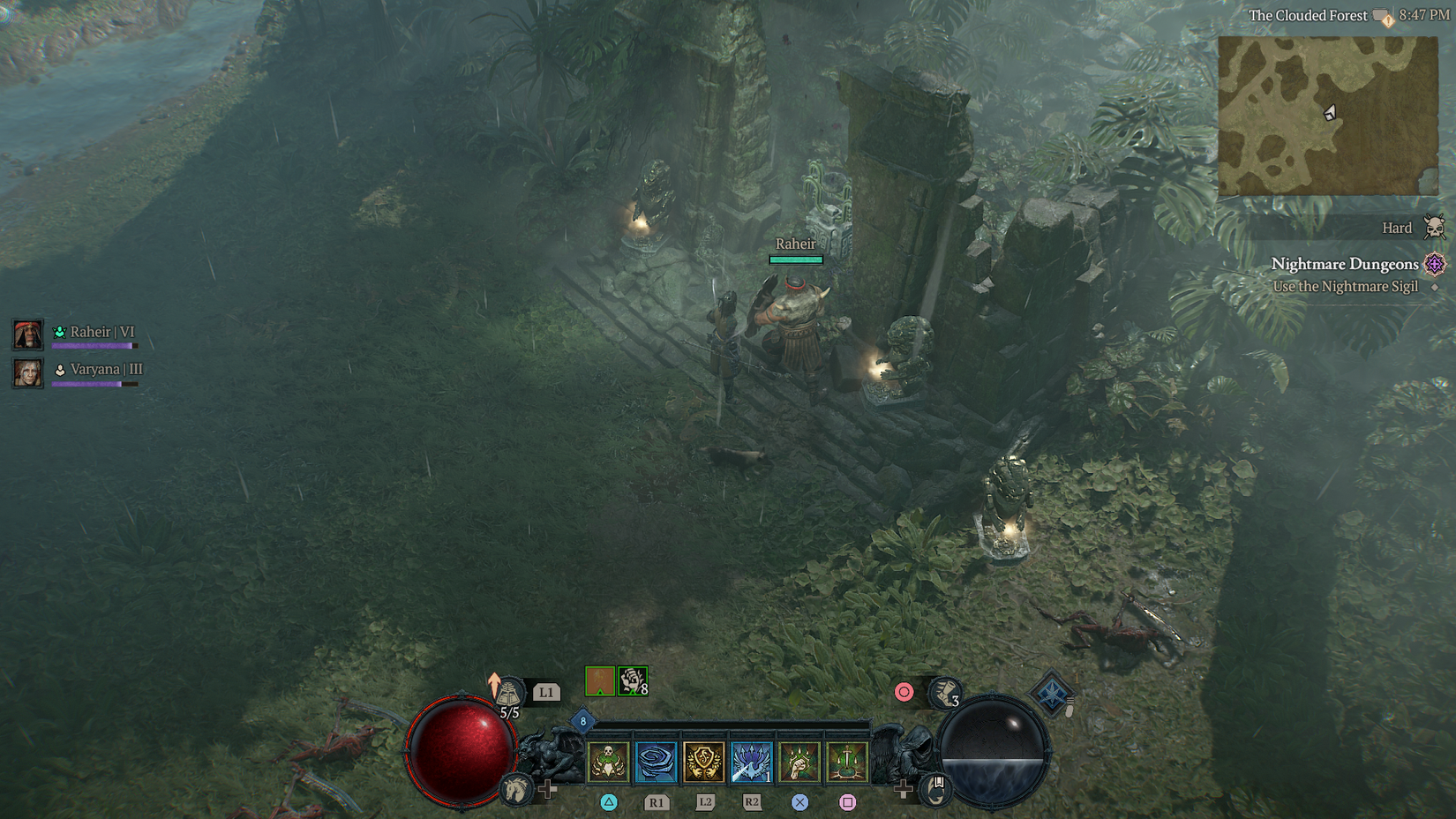 All Tenets of Akarat locations in Nahantu in Diablo 4