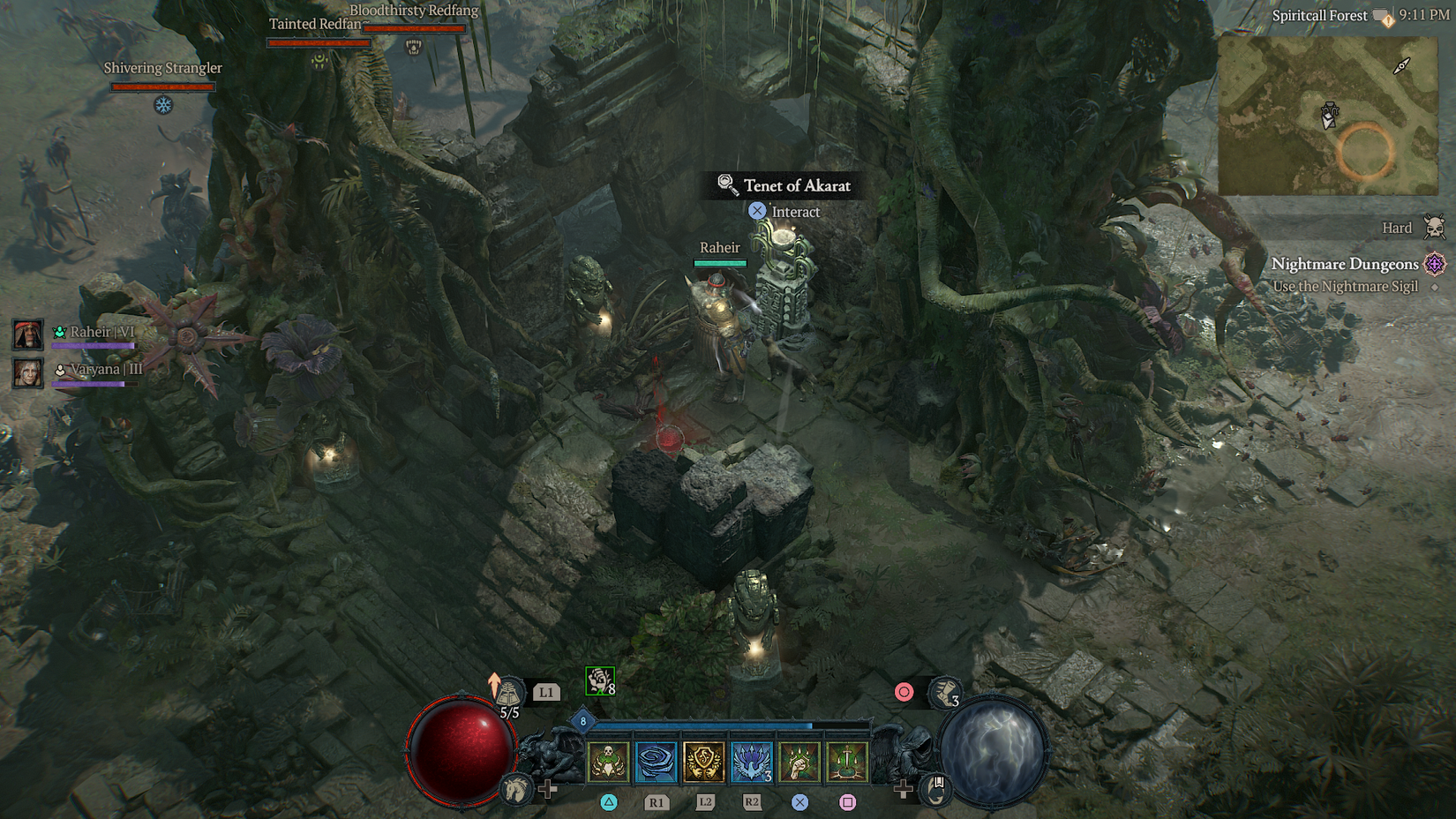 All Tenets of Akarat locations in Nahantu in Diablo 4