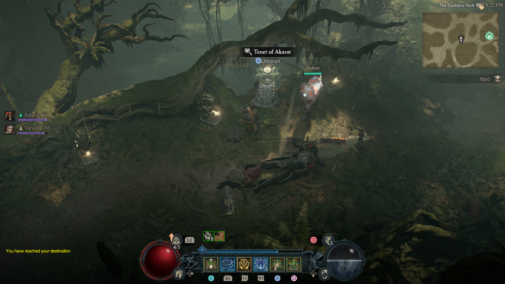 All Tenets of Akarat locations in Nahantu in Diablo 4