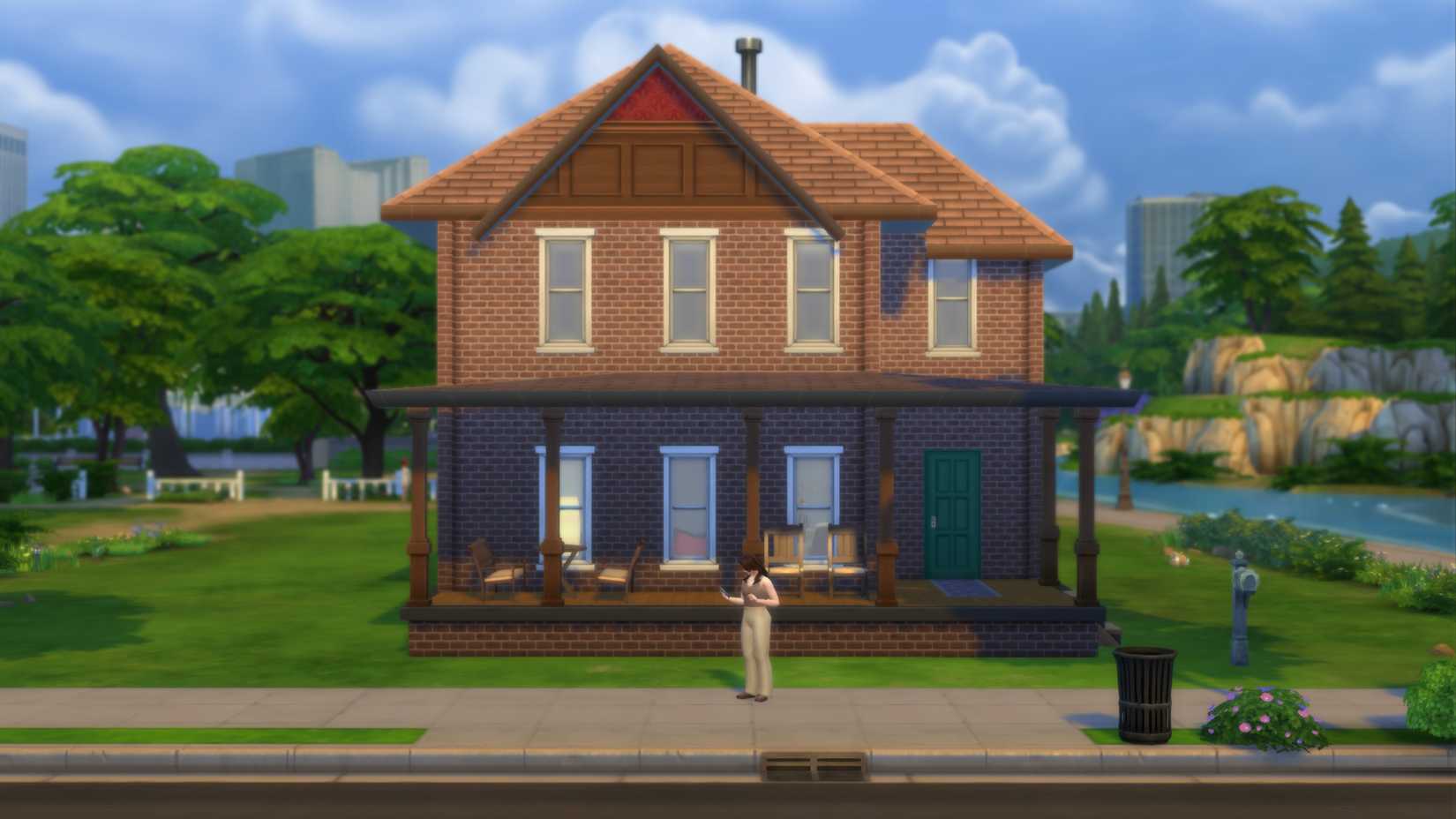 Building my neighborhood in The Sims 4 turned me into a creep