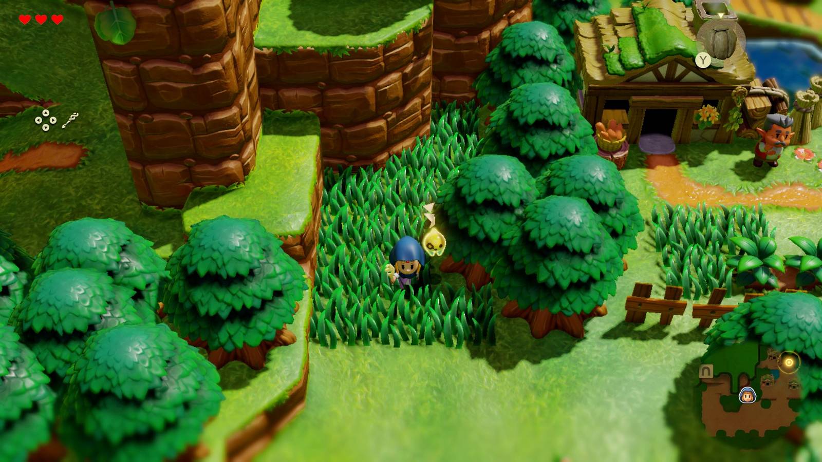 Echoes of Wisdom has somehow improved grass-cutting in Zelda