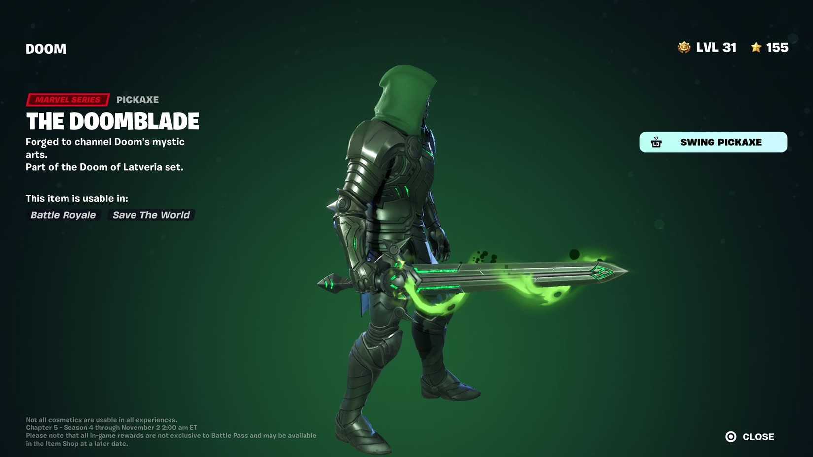 How to get Doom in Fortnite