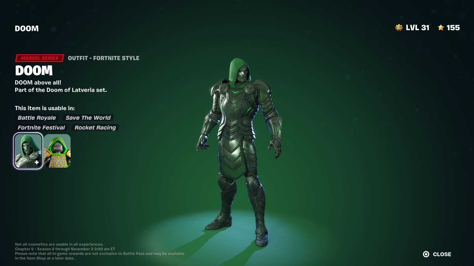 How to get Doom in Fortnite