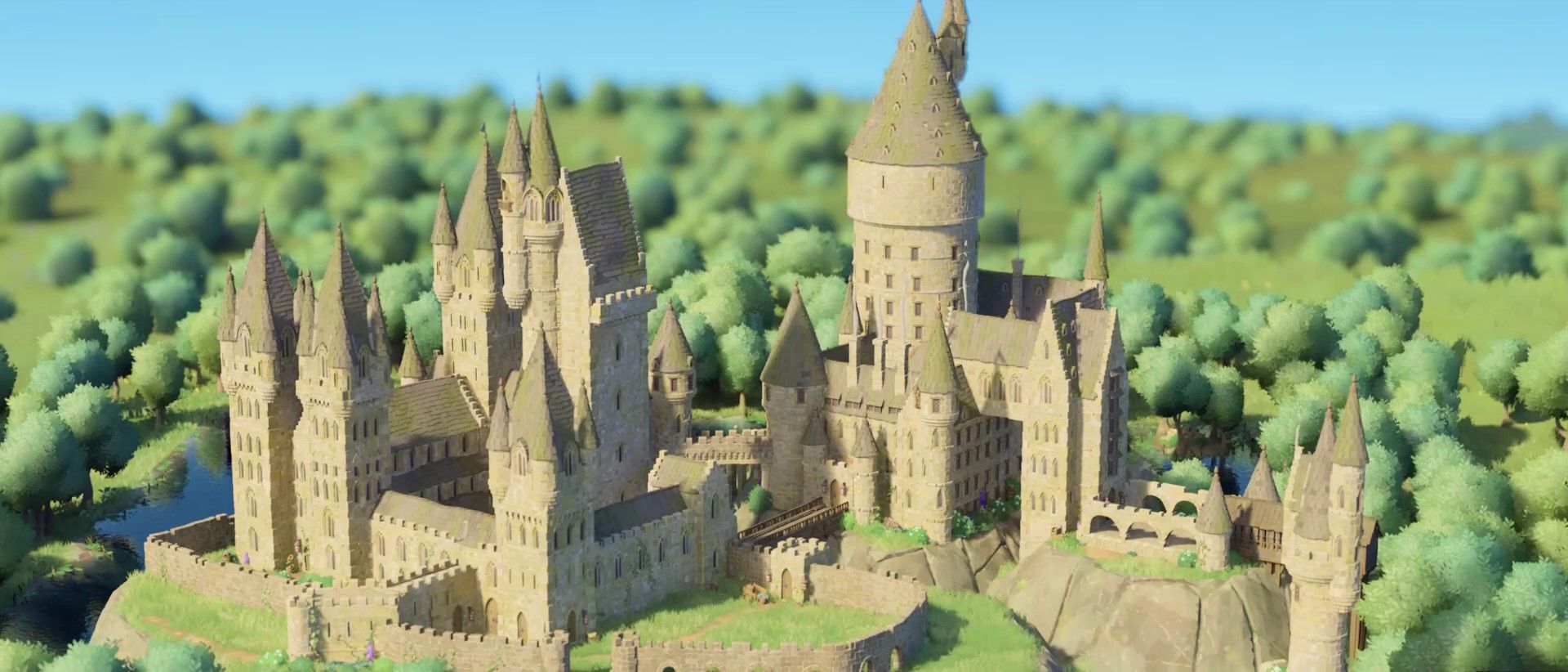 Tiny Glade players are creating scenes from Harry Potter and Zelda