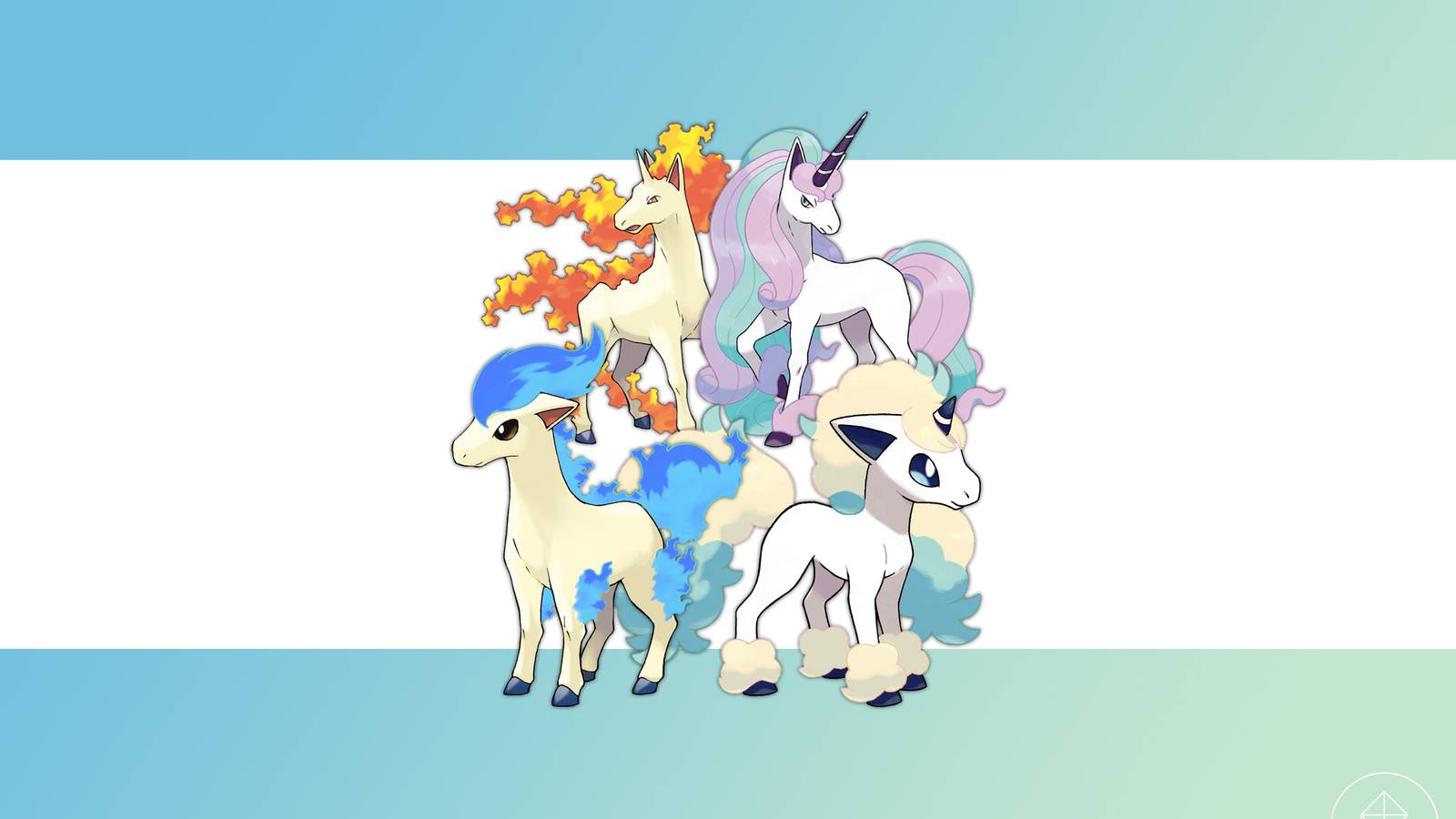 shiny ponyta wallpaper