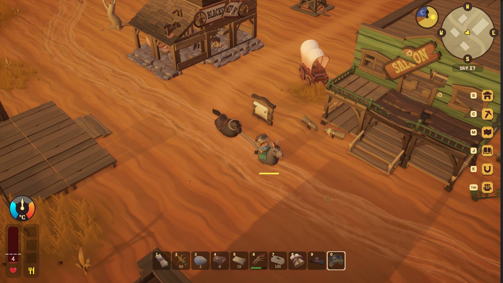 Wild Indigo Ranch is a co-op crafter with cozy vibes in the Old West
