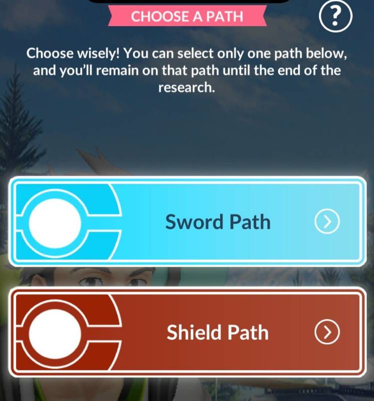 Pokémon Go ‘Legendary Heroes’ path choice: Sword or Shield?