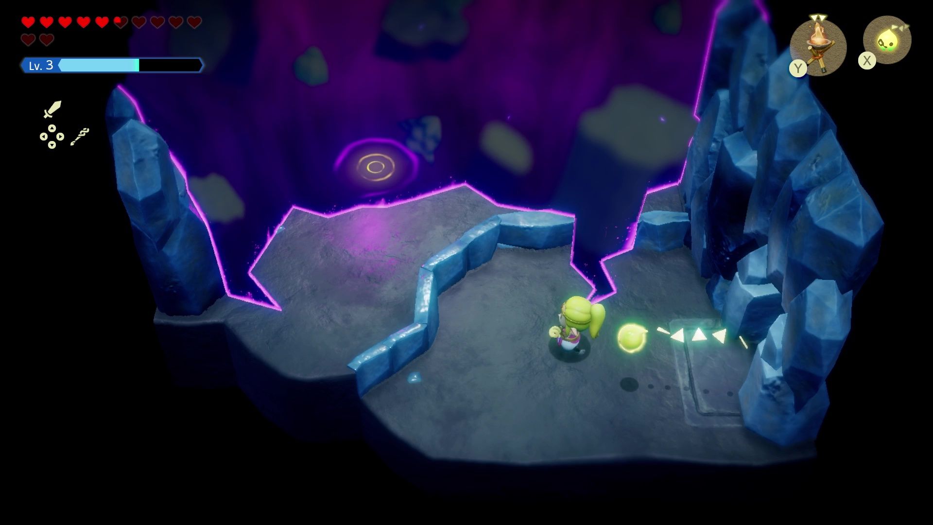 Stilled Hebra Mountain Cave walkthrough in Zelda Echoes of Wisdom