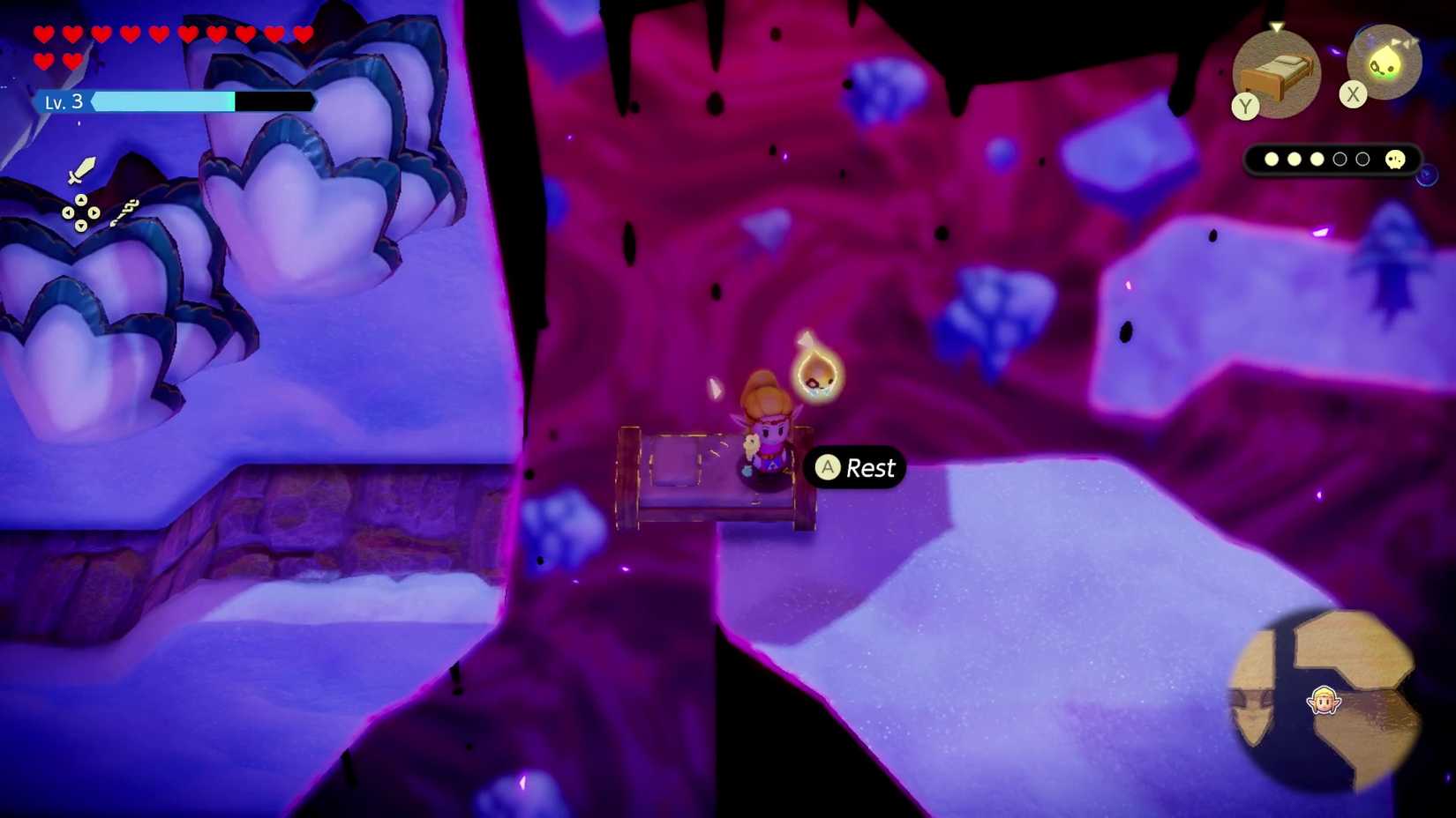 Stilled Hebra Mountain Cave walkthrough in Zelda Echoes of Wisdom