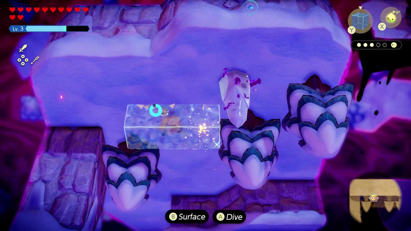 Stilled Hebra Mountain Cave walkthrough in Zelda Echoes of Wisdom