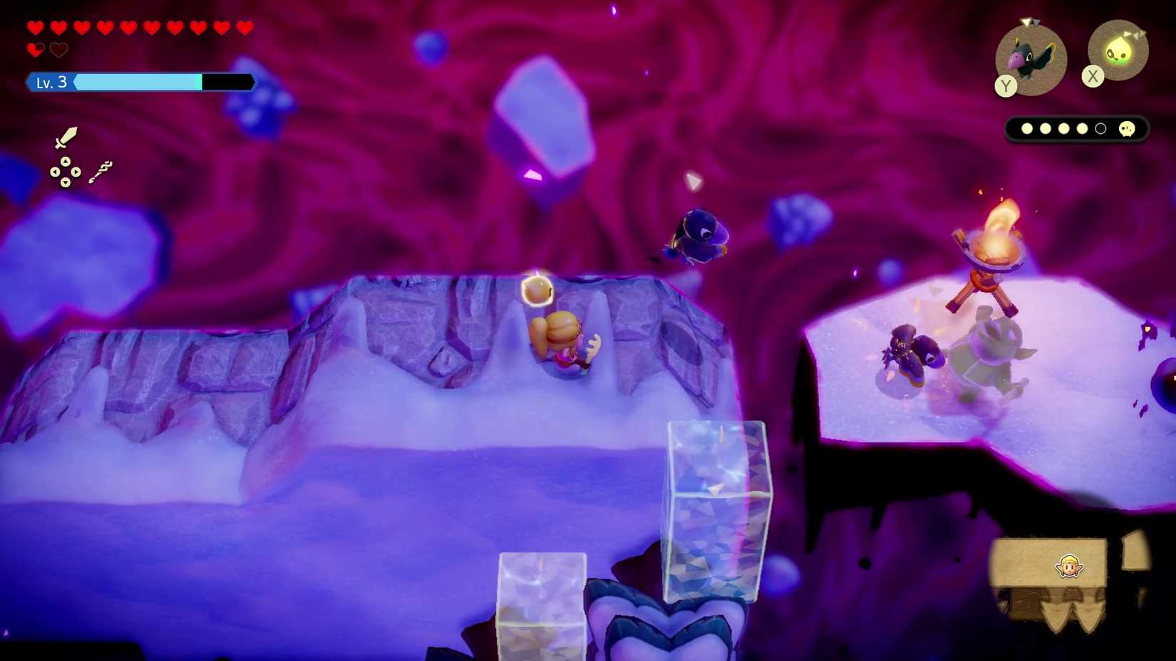 Stilled Hebra Mountain Cave walkthrough in Zelda Echoes of Wisdom