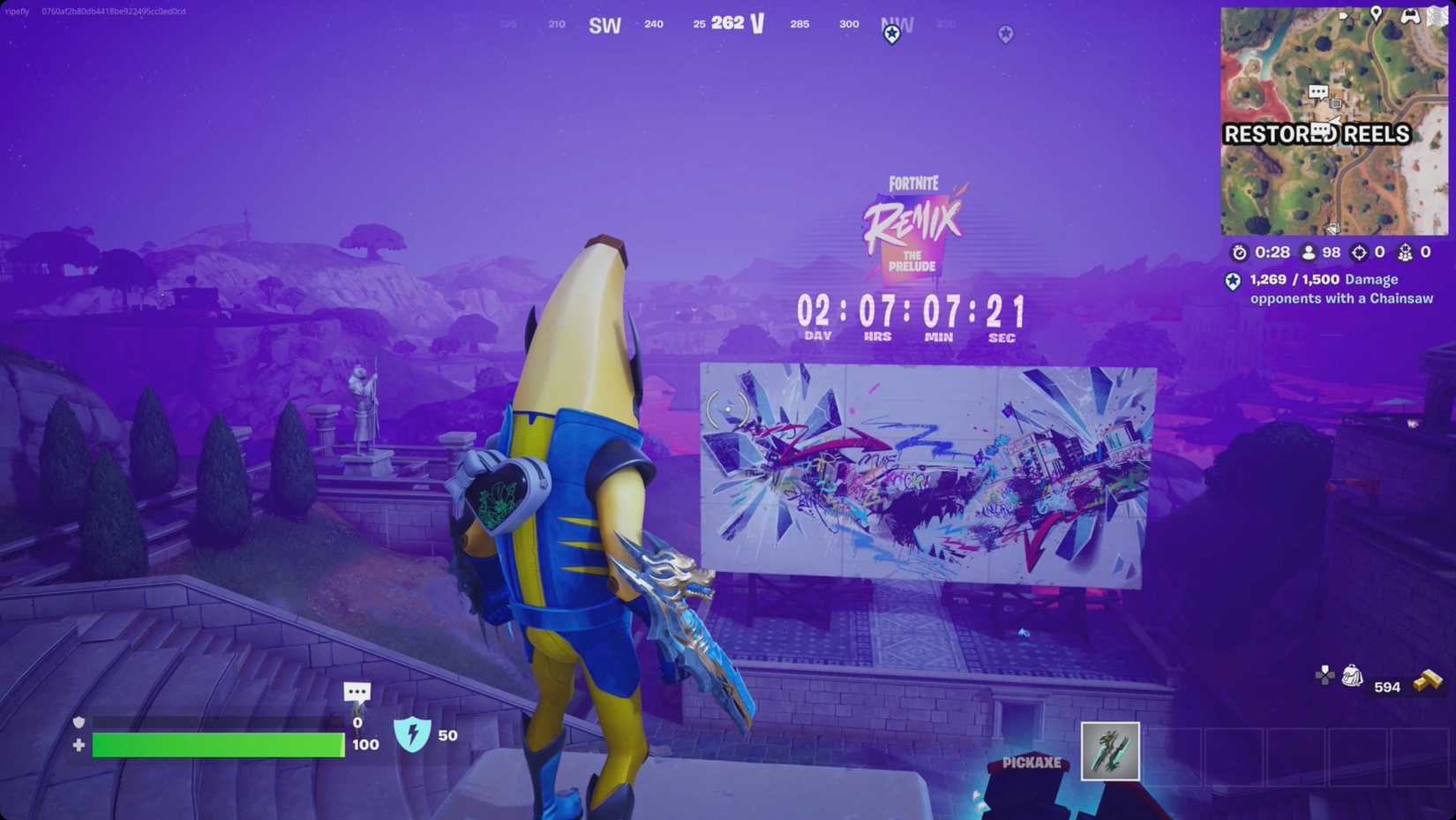Fortnite live event start time for ‘Remix: The Prelude’