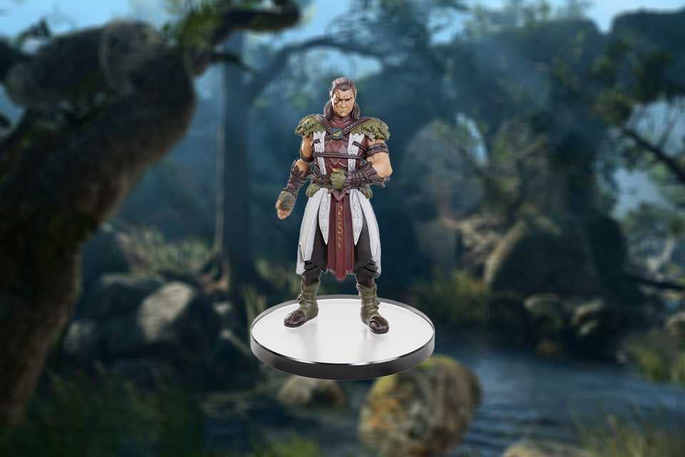 4 new Baldur’s Gate 3 miniatures revealed, including Halsin and Yurgir