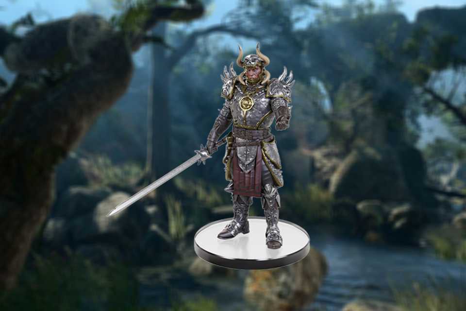 4 new Baldur’s Gate 3 miniatures revealed, including Halsin and Yurgir