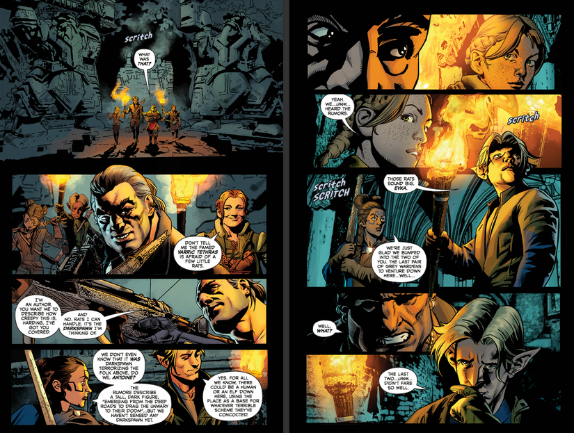 Pick up a big bundle of Dragon Age and Mass Effect comics for just $18