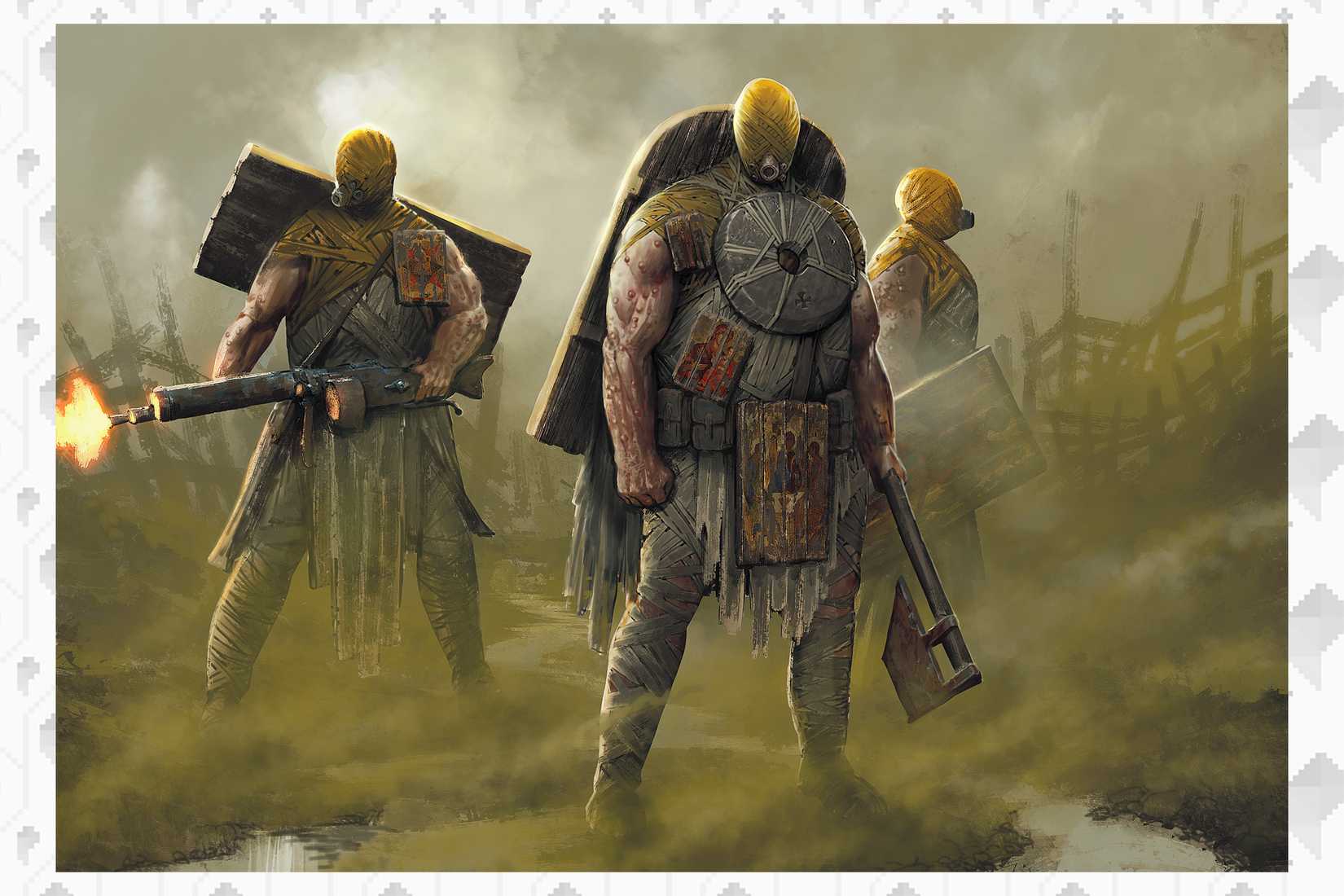 Trench Crusade unchains the grimmest, darkest sci-fi miniature universe