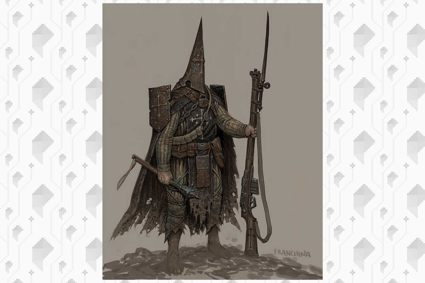 Trench Crusade unchains the grimmest, darkest sci-fi miniature universe