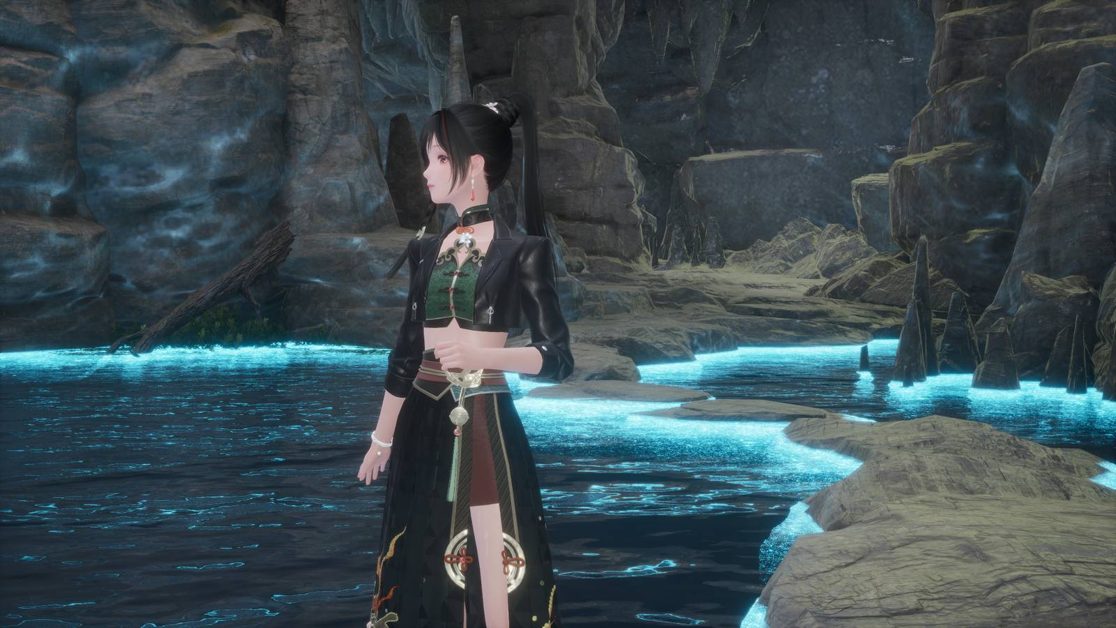 waterfall cavern infinity nikki