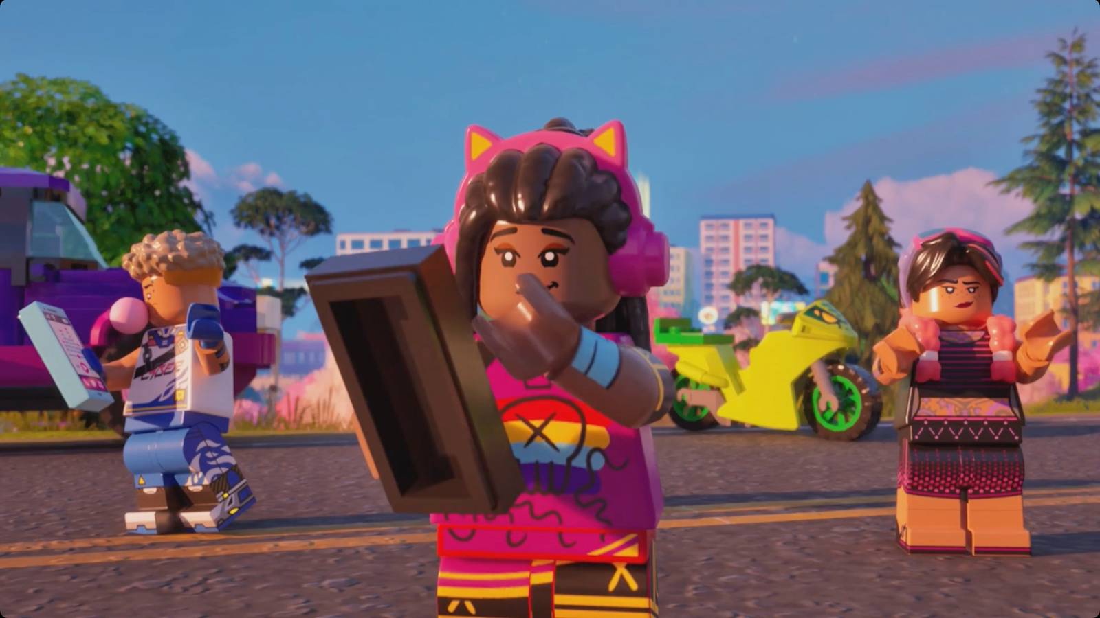 Lego Fortnite Brick Life map of Brick Bay locations