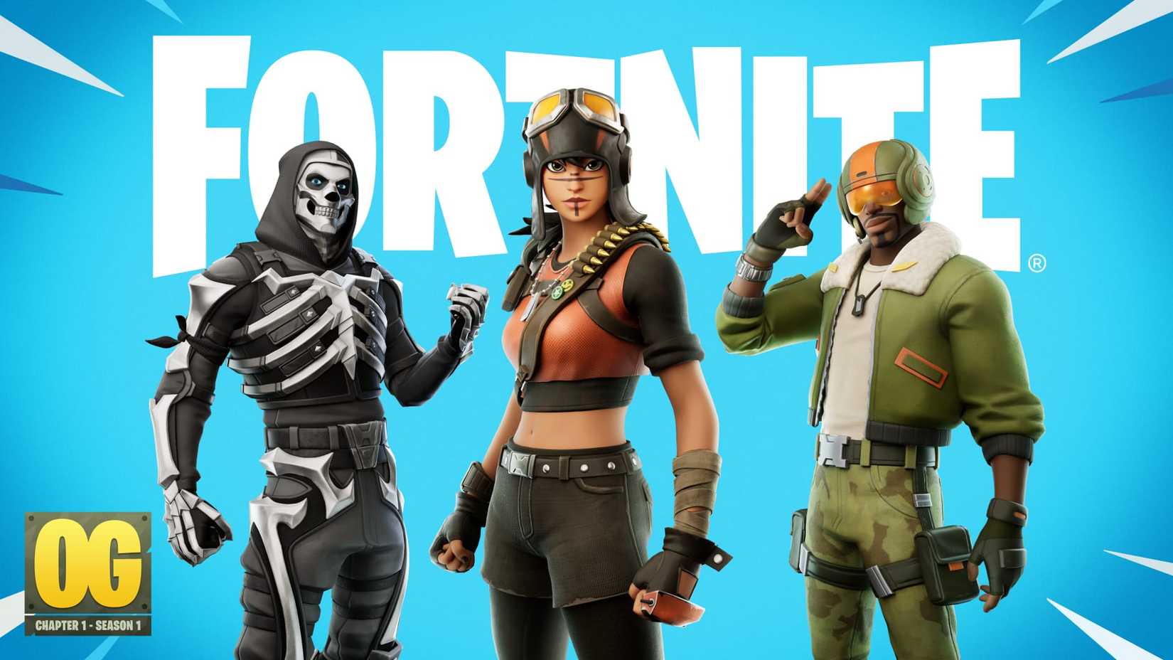 What is the Fortnite OG map and weapon loot pool?