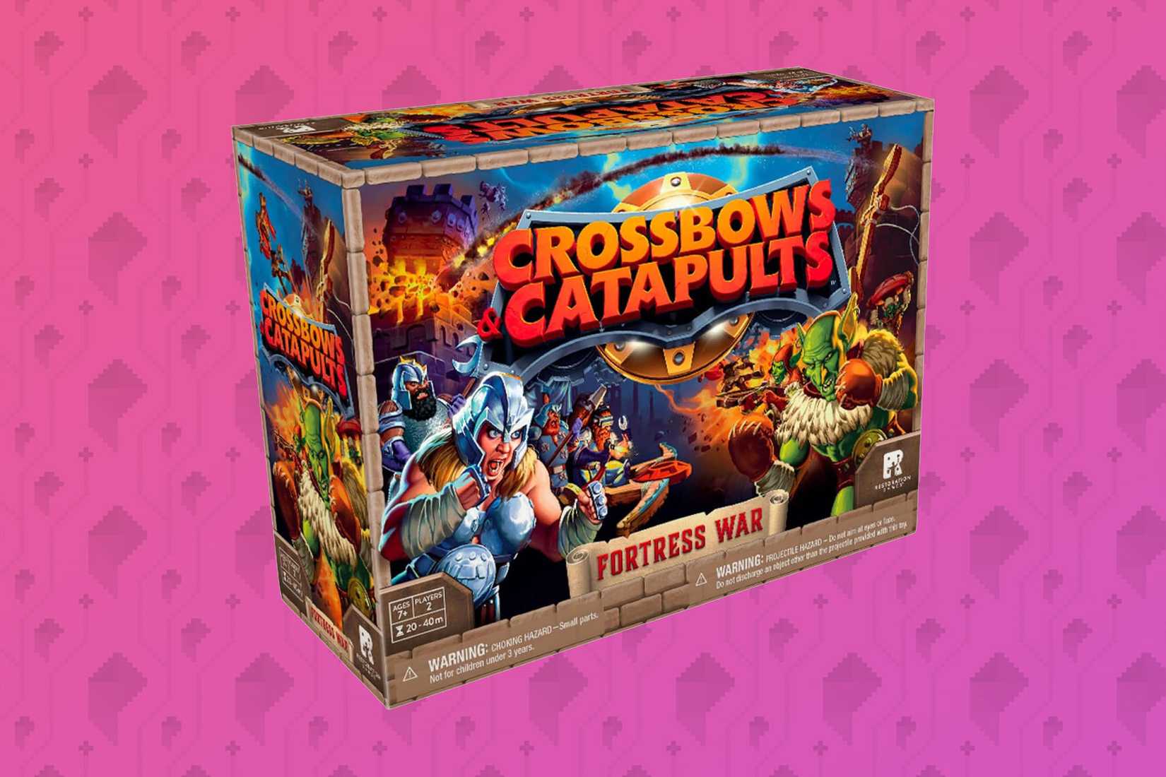 Crossbows & Catapults is the ultimate Christmas morning board game
