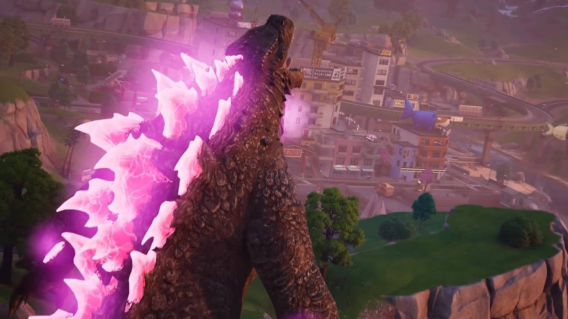 When is Godzilla coming to Fortnite this week?