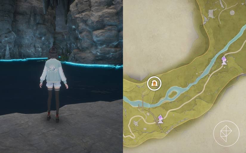 waterfall cavern infinity nikki