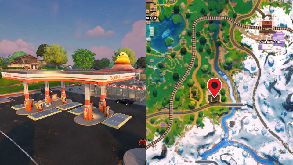 All Gas Station locations in Fortnite