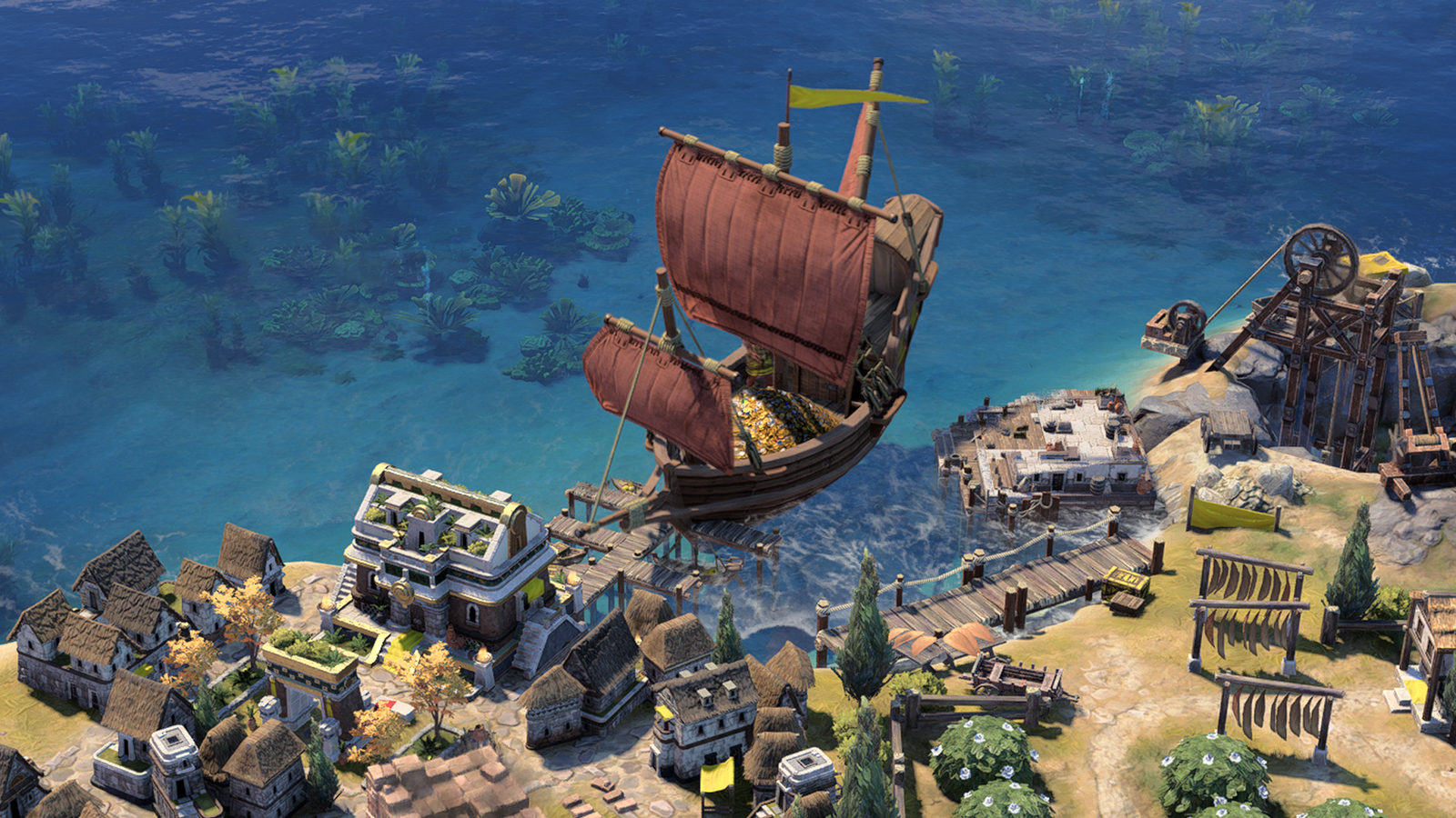 How to use treasure fleets in Civilization 7