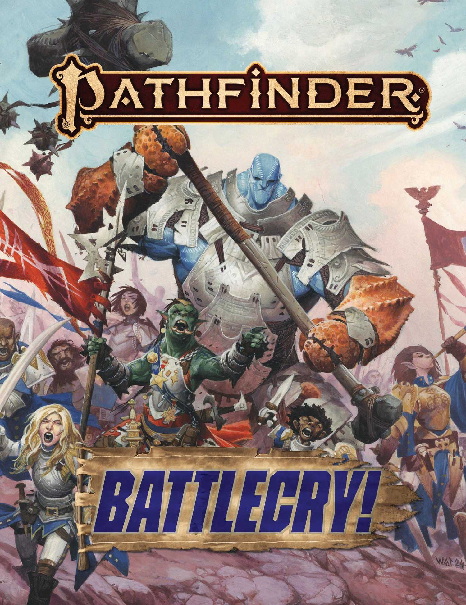 Pathfinder adds 2 new classes, conflict seizes Golarion in Battlecry!