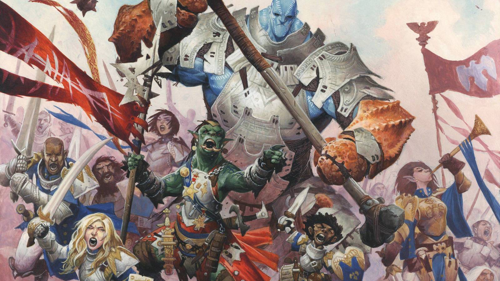 Pathfinder adds 2 new classes, conflict seizes Golarion in Battlecry!