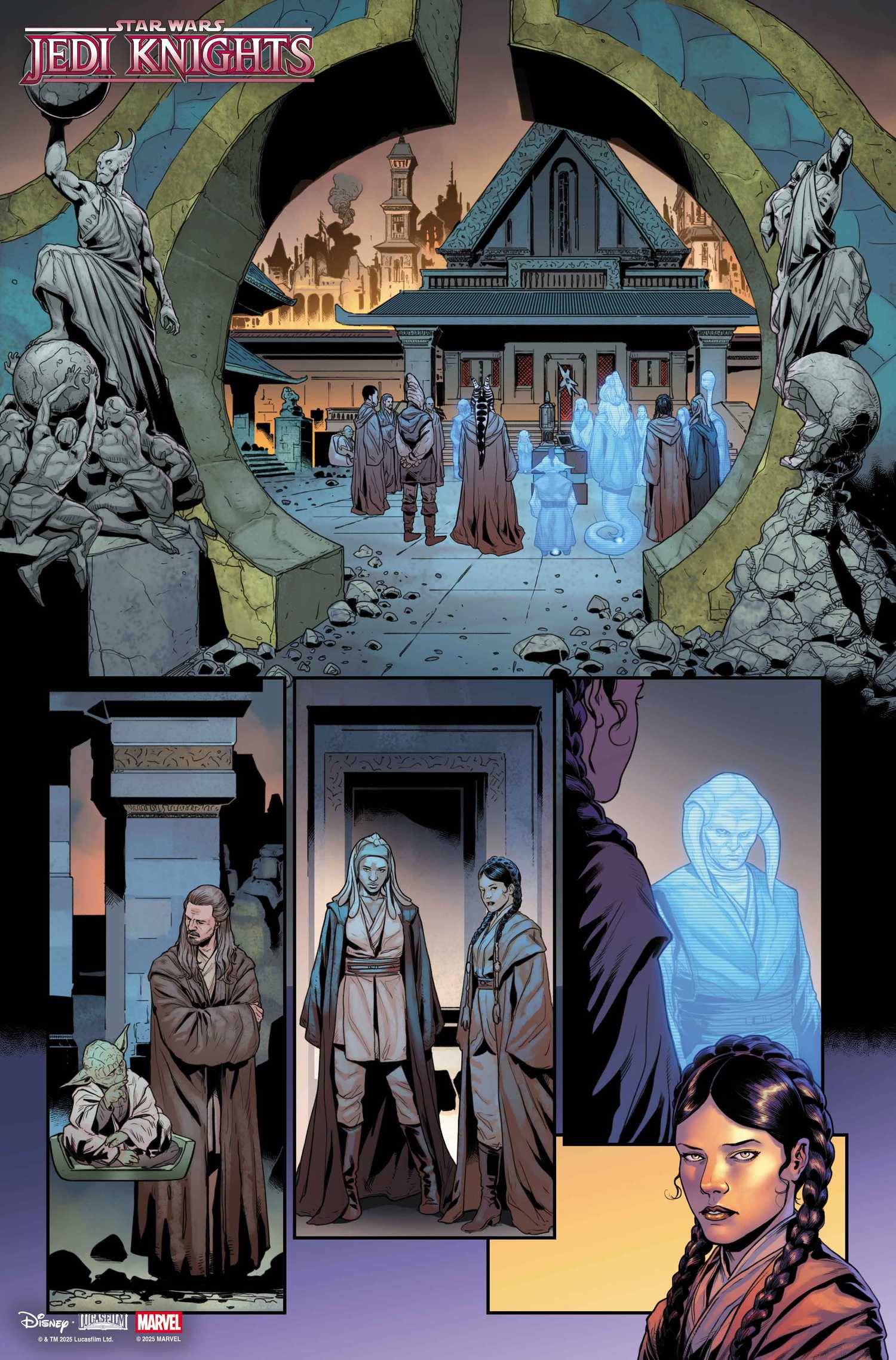 Preview pages from Marvel’s Star Wars: Jedi Knights reveal new villain