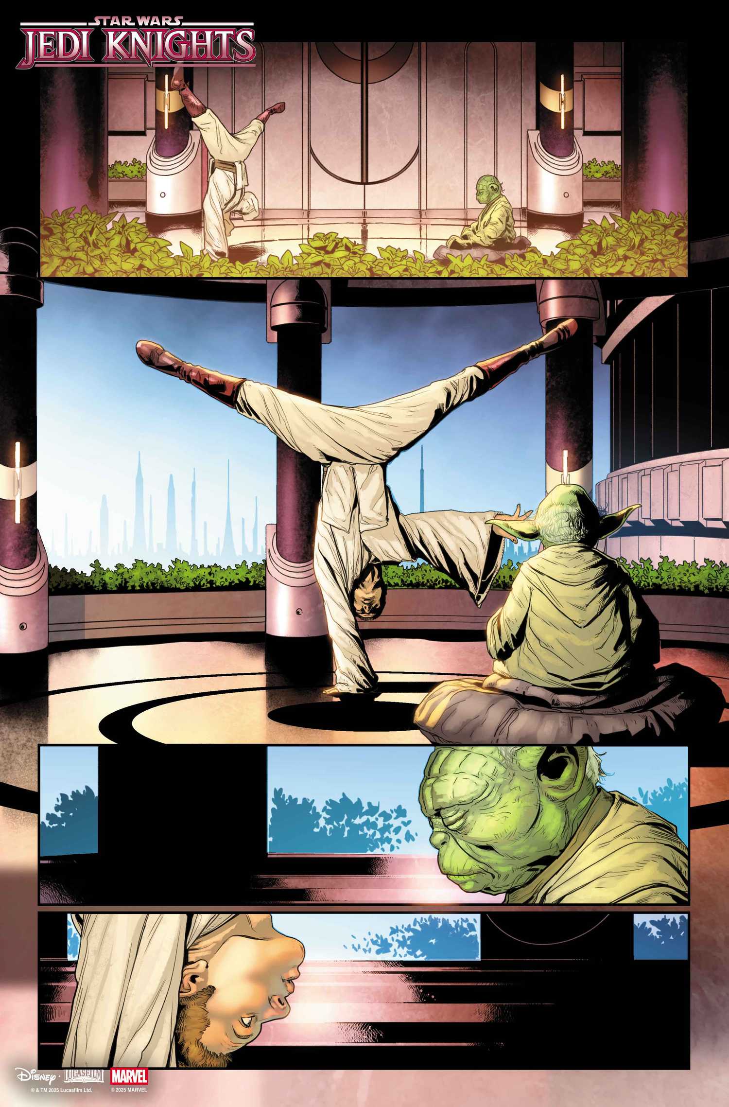 Preview pages from Marvel’s Star Wars: Jedi Knights reveal new villain