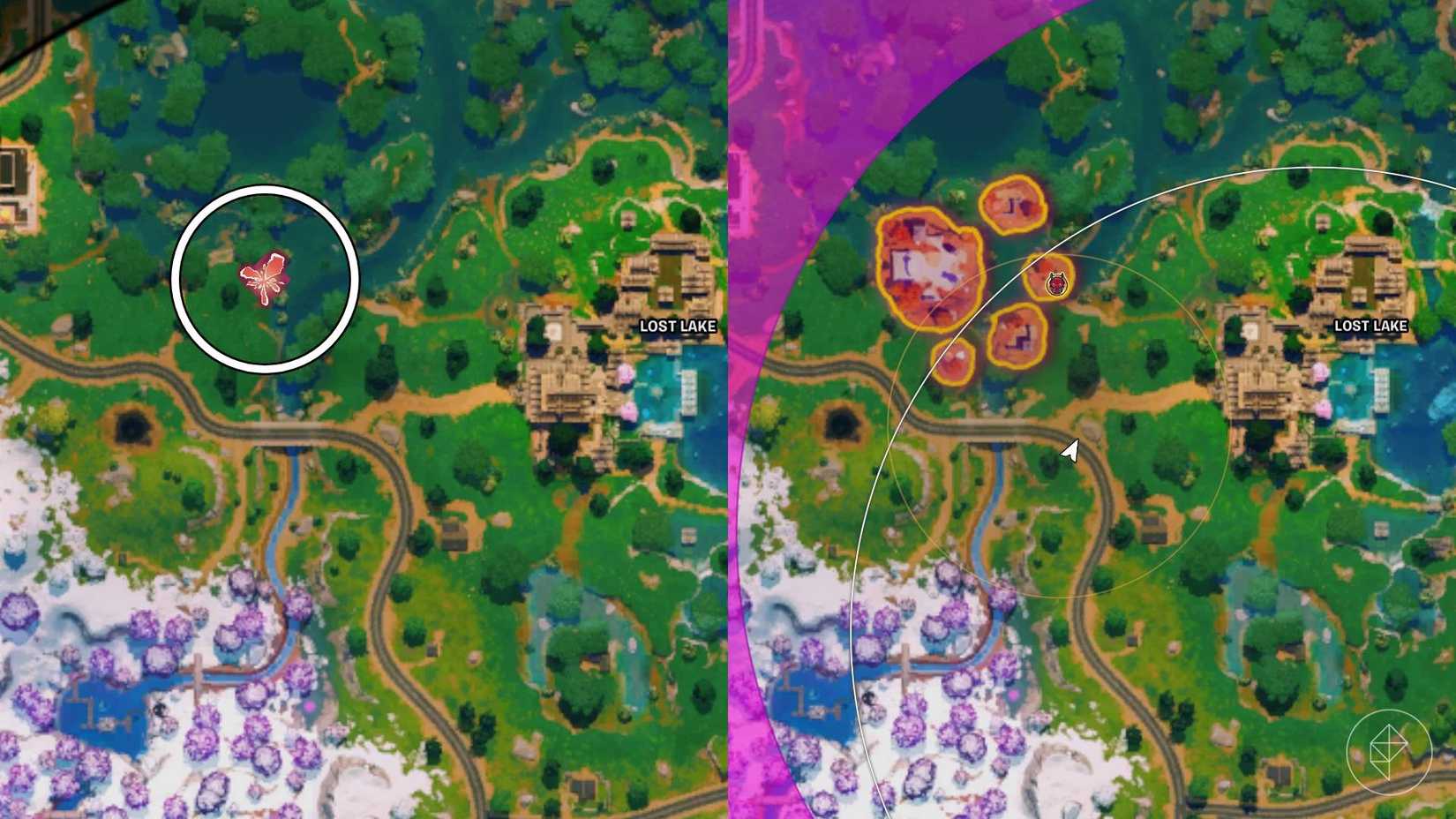 Where is Shogun’s Arena location in Fortnite?