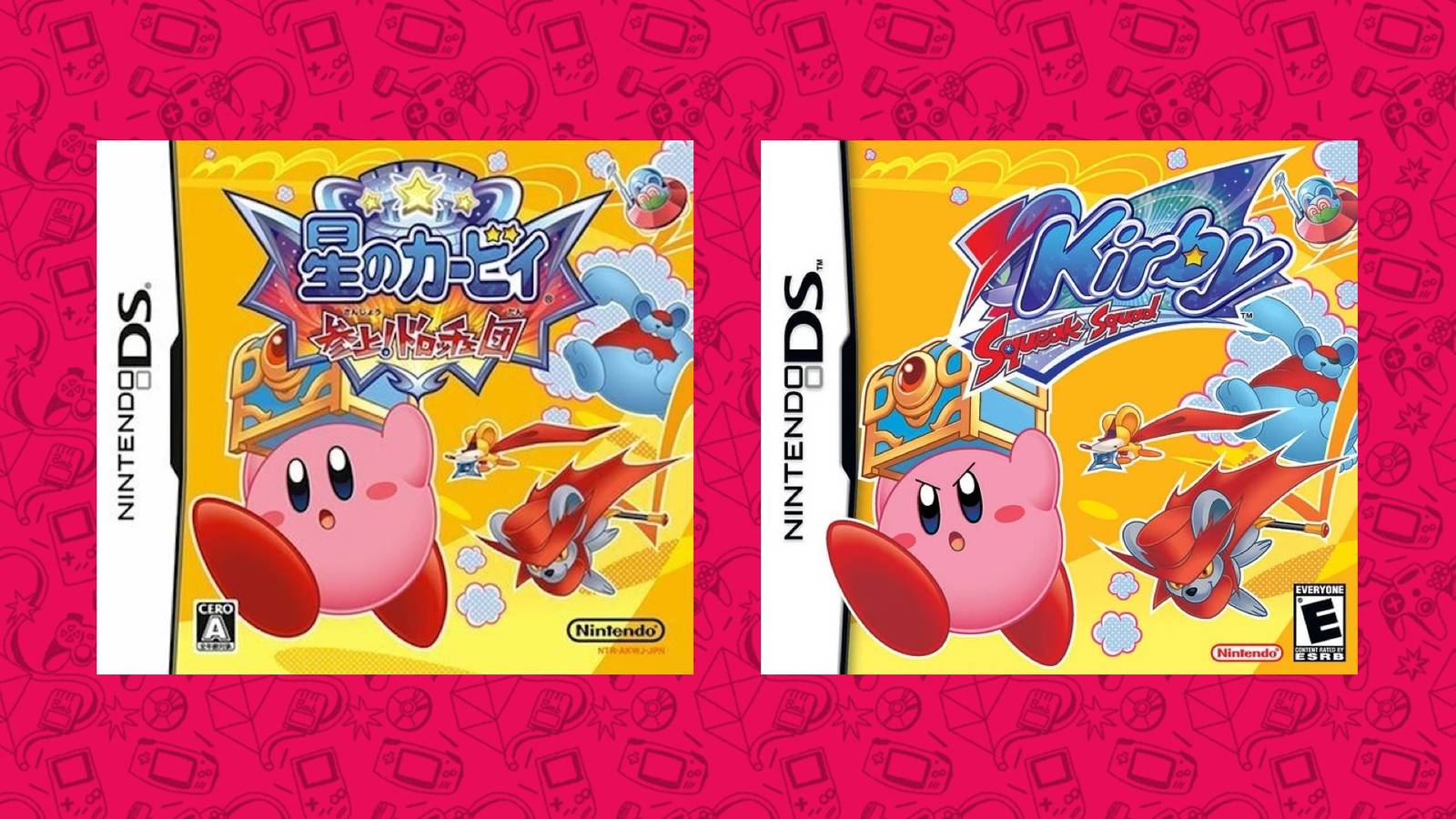 Kirby Squeak Squad Wallpaper