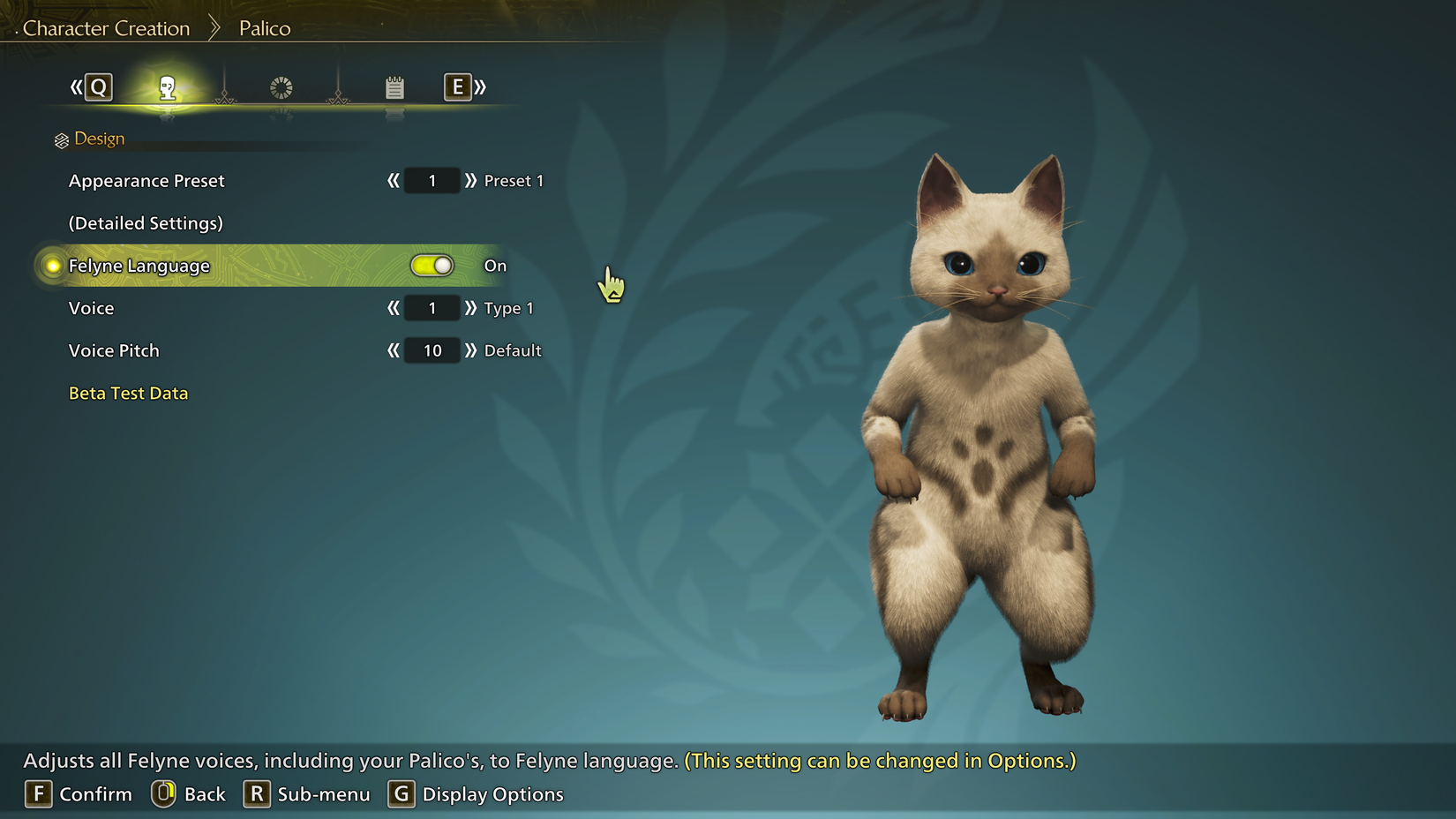 Monster Hunter Wilds' Palicoes won't meow unless you change a setting