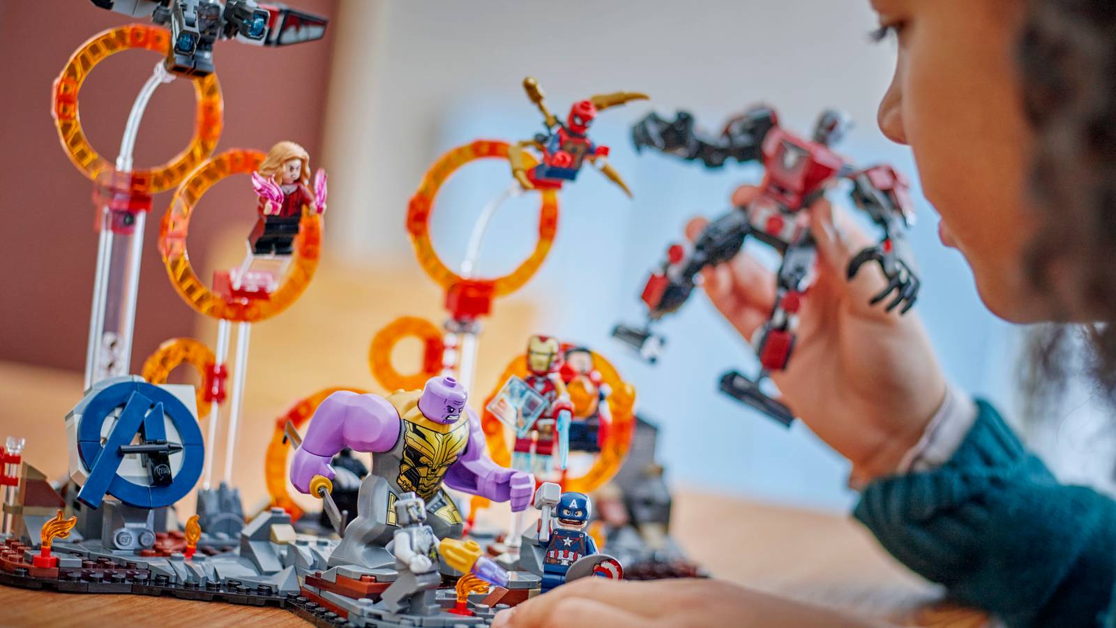 Lego reveals Marvel Avengers: Endgame battle set, arriving in May