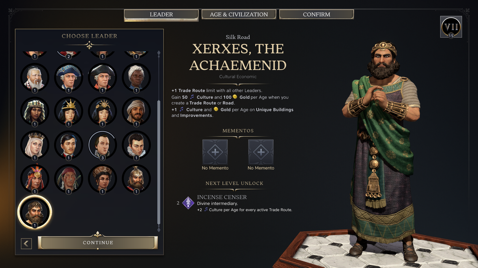 Best leaders to start with in Civilization 7