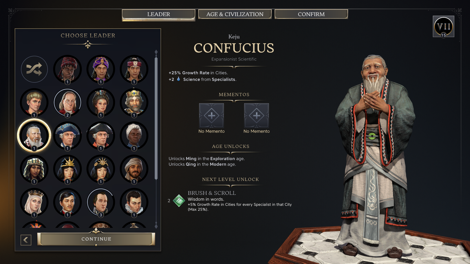 Best leaders to start with in Civilization 7