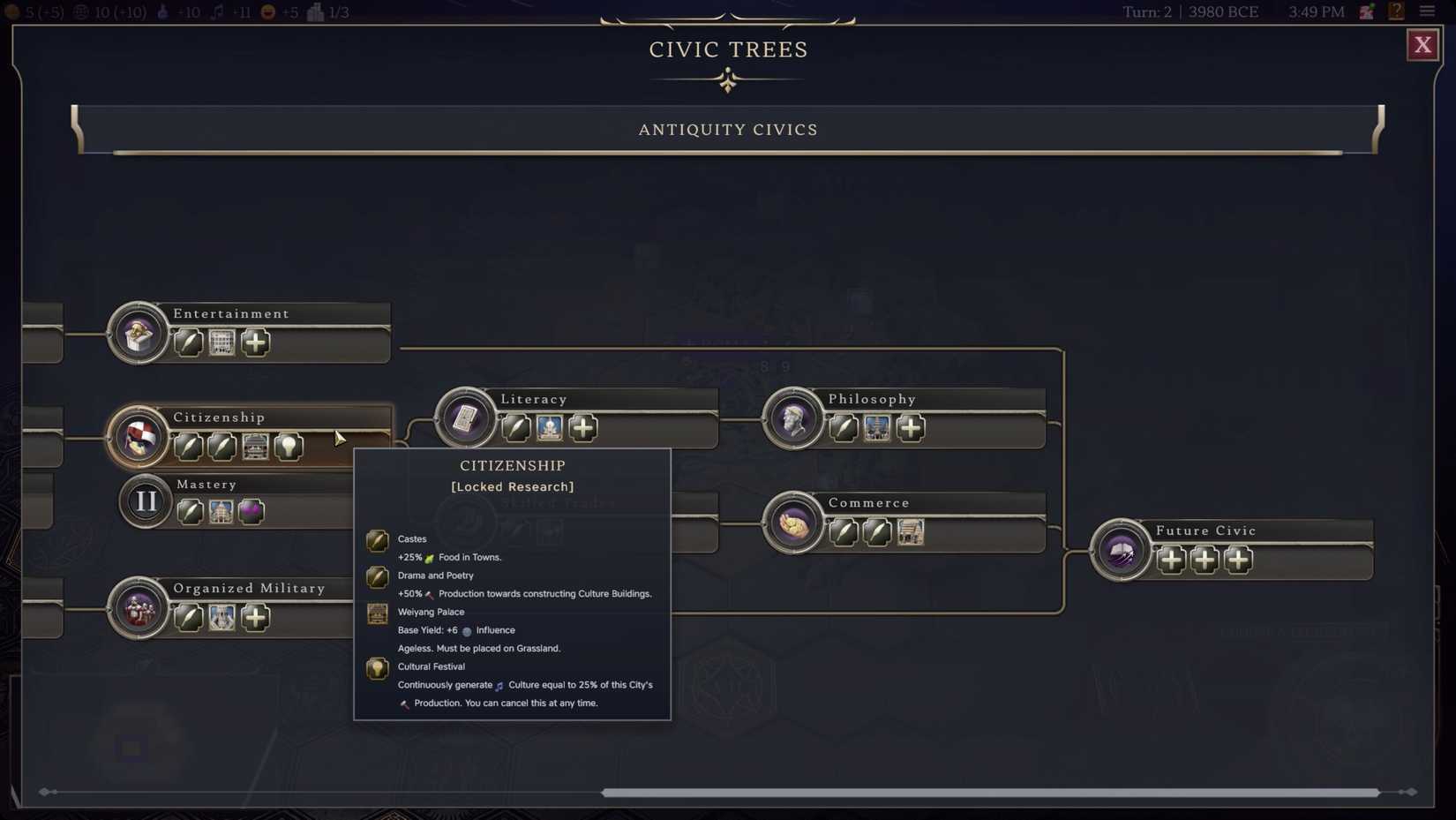 How to get more Food and increase population in Civilization 7
