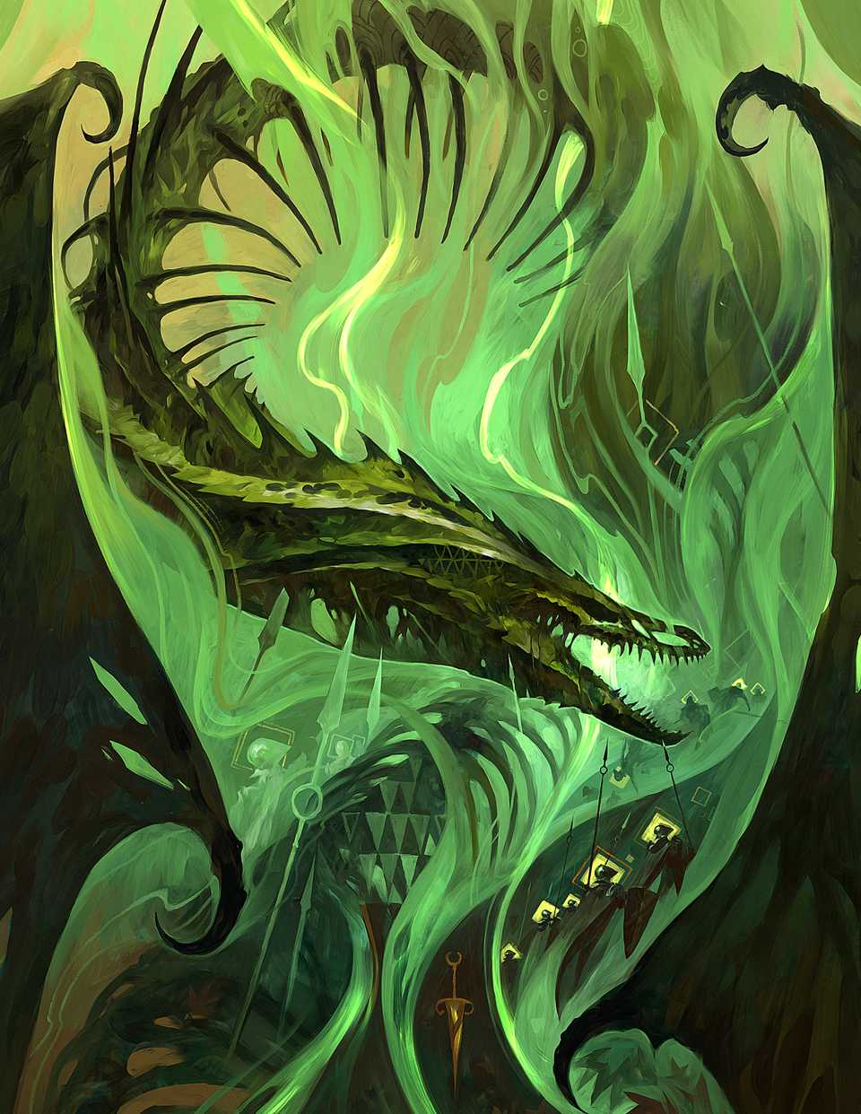 D&D’s new dragon-themed anthology is bursting with dragon art