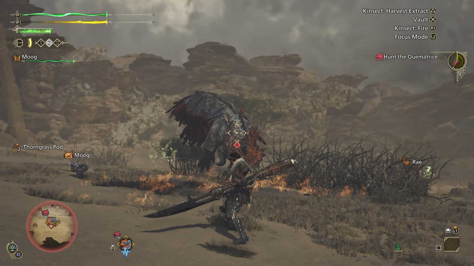 Monster Hunter Wilds Insect Glaive guide to kinsects, combos, changes