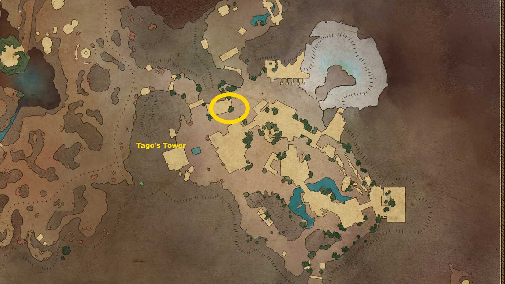Dead Man's Mail treasure map location and solution in Avowed