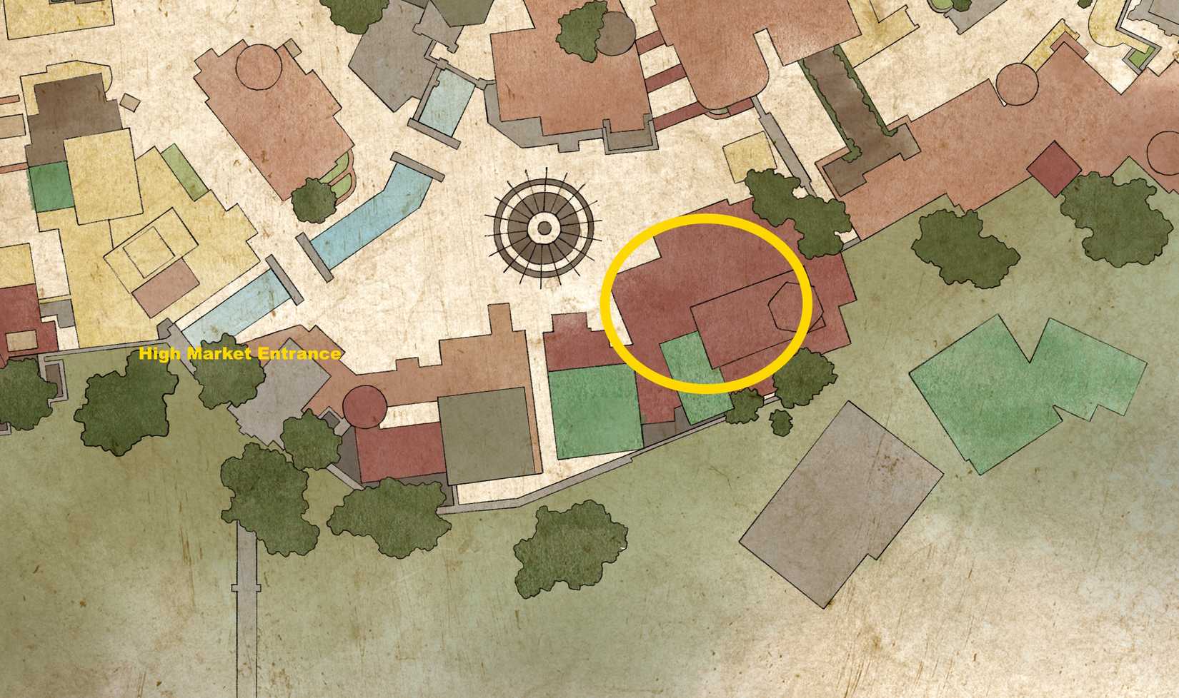 Woedica's Inheritance treasure map location and solution in Avowed